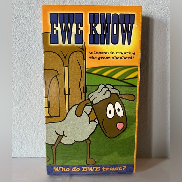 EWE KNOW | Toys | Ewe Know Who Do You Trust Vhs | Poshmark